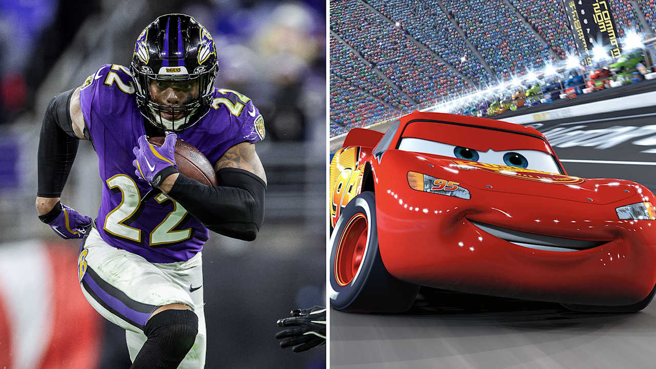 Derrick Henry Embraces His New 'Lightning McQueen' Nickname From Lamar Jackson