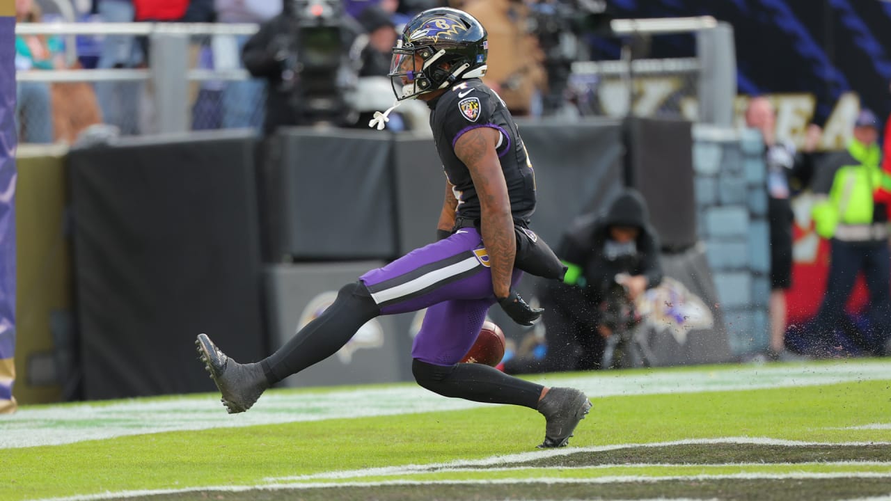Lamar Jackson Hits Zay Flowers for 75-Yard Touchdown | Ravens-Dolphins ...