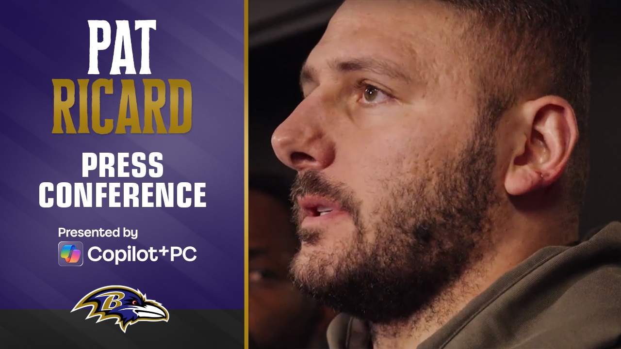 Patrick Ricard on His Season Debut | Ravens Press Conference
