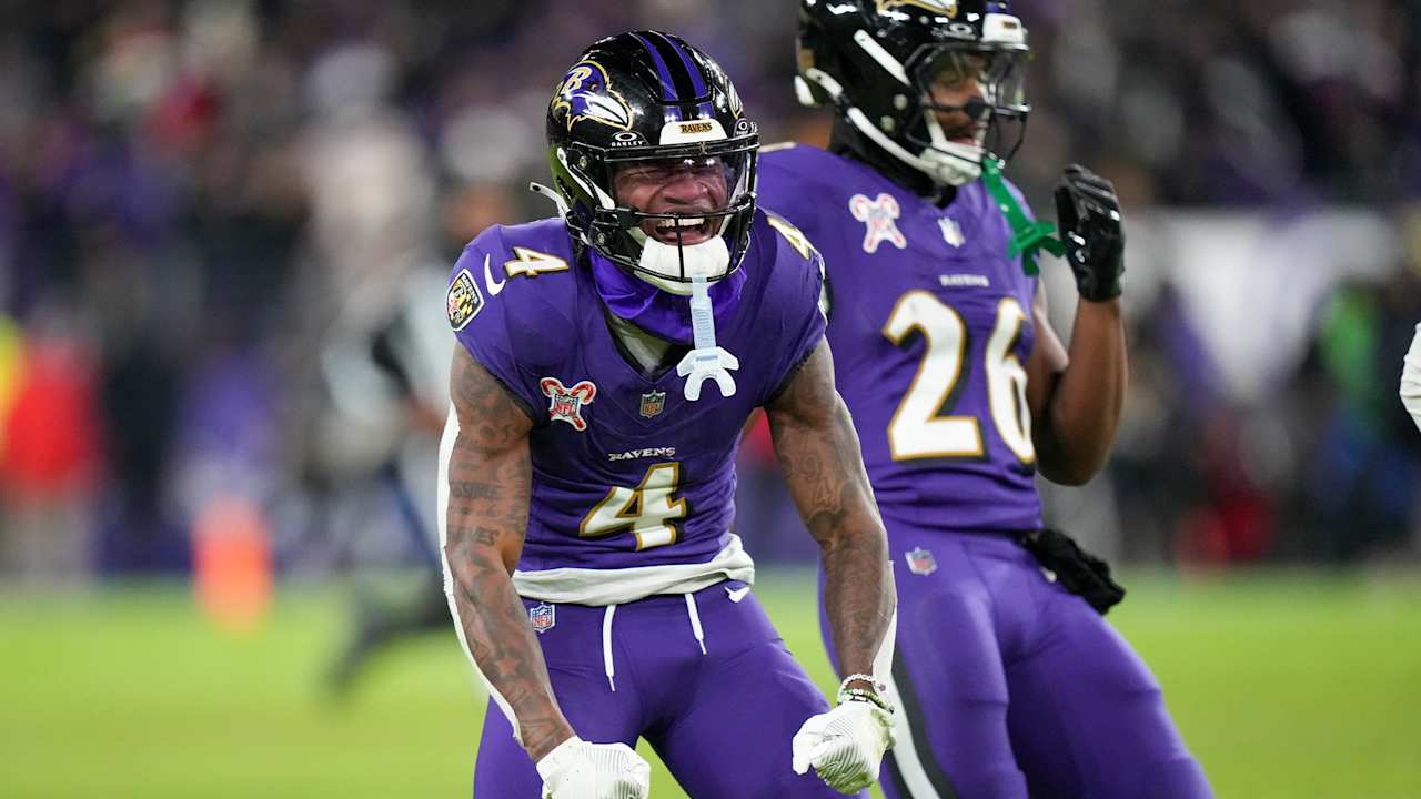 Zay Flowers' Best Catches From His 100-Yard Game vs. Steelers, Week 16