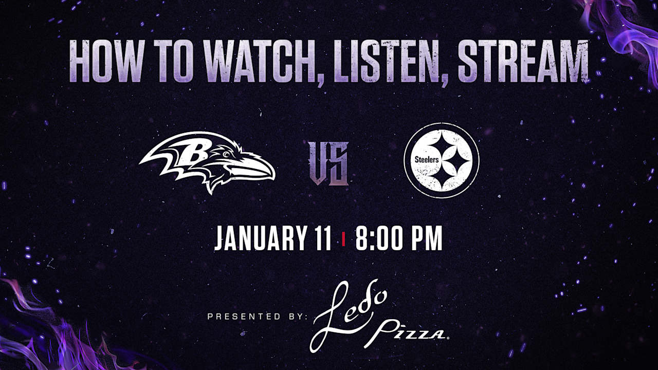 How to Watch, Listen to, And Live Stream Ravens vs. Steelers Wild Card ...