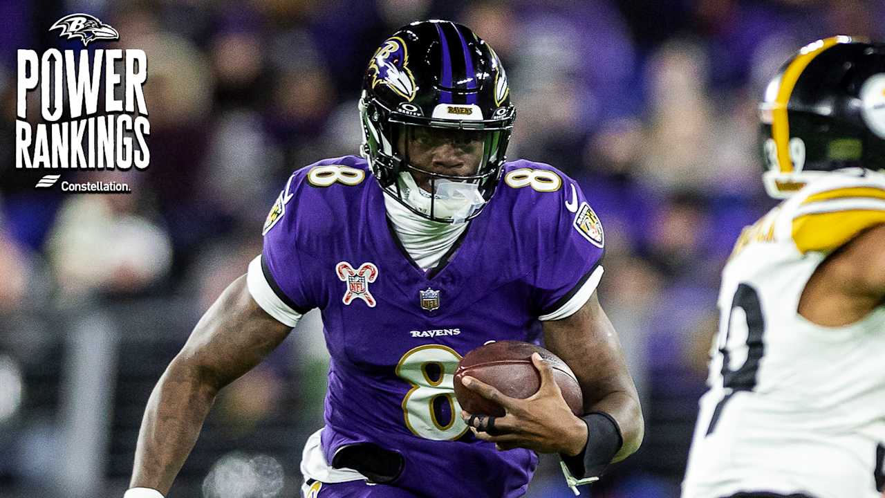 Ravens Climb After Big Win Over Steelers | Power Rankings