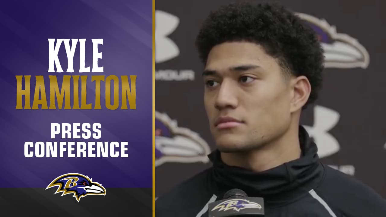 Kyle Hamilton: We Still Control Our Destiny | Ravens Press Conference
