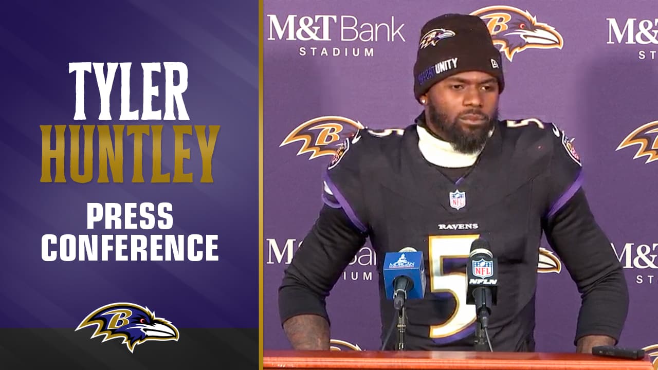 Tyler Huntley on Filling in For Lamar Jackson | Ravens Press Conference