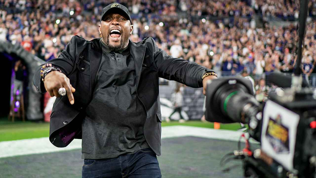 Ray Lewis Crashes ‘Sunday Night Football’ Set, Gives Ravens Defense His ...