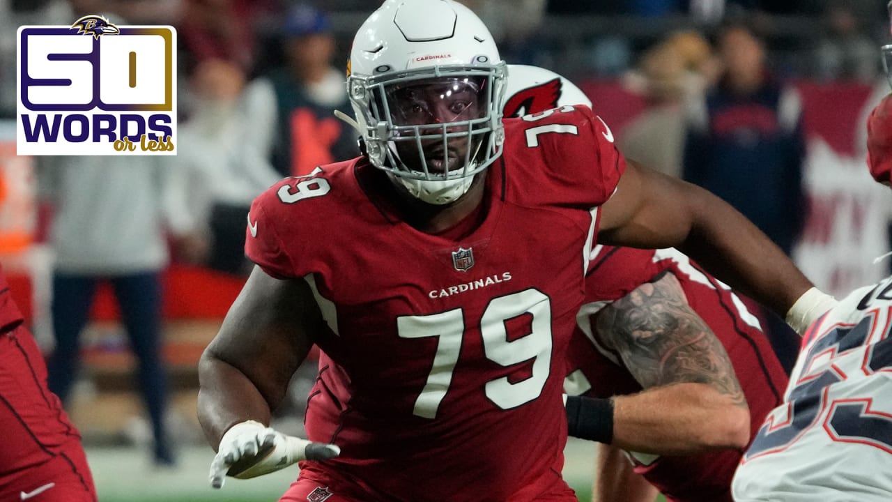 Josh Jones Is Nice Piece for Ravens' Offensive Line| 50 Words or Less