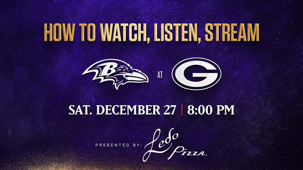 How to Watch, Listen, Live Stream Ravens vs. Packers - BVM Sports