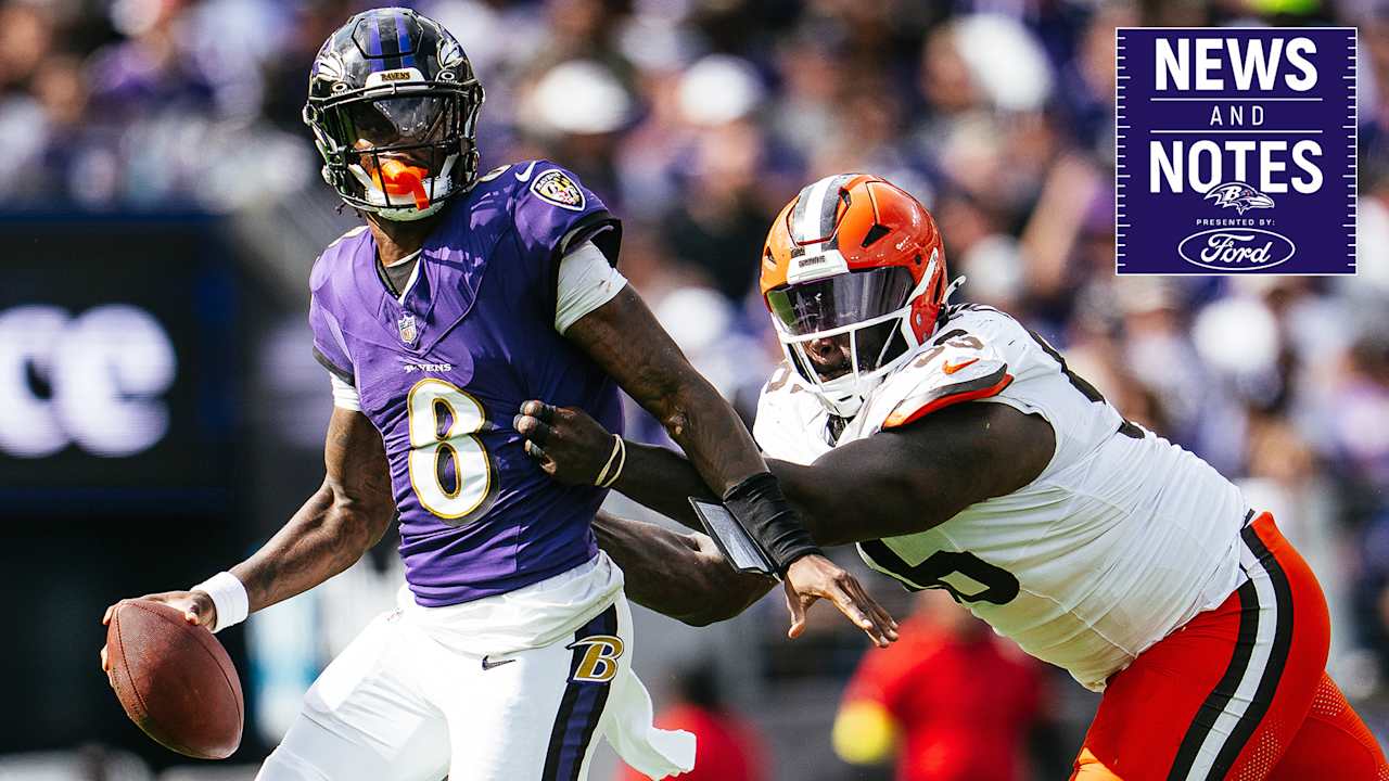 Lamar Jackson Reacts to Running Less, But Taking More Big Hits | News ...