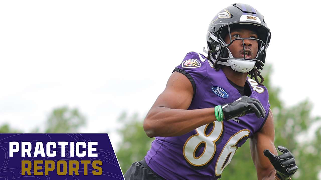 Undrafted Rookies Highlight Final OTA Practice | Ravens Practice Report