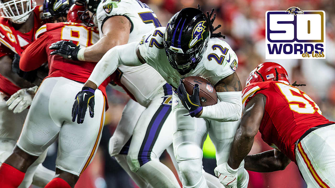 Ravens’ Road to Redemption Could Begin in Kansas City | 50 Words or Less