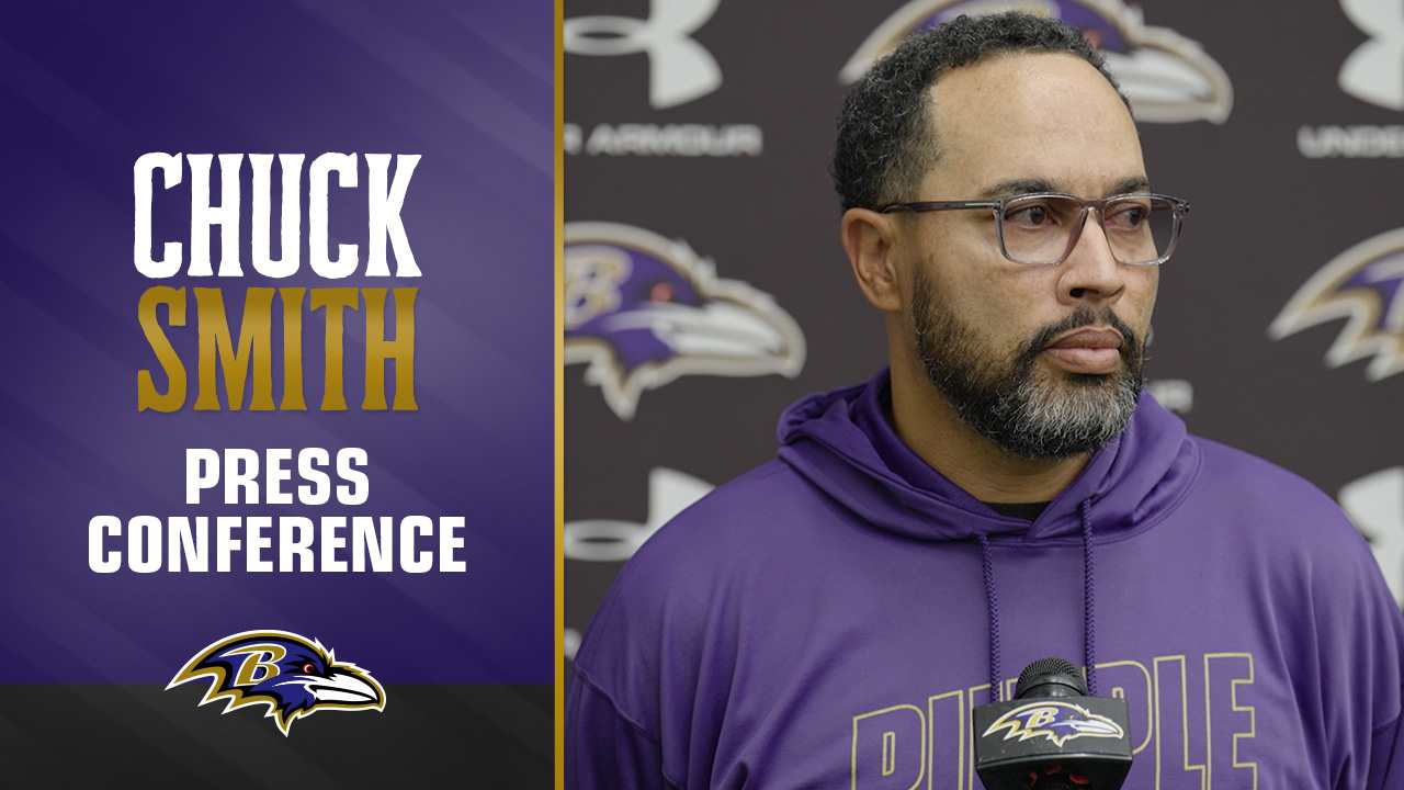 Chuck Smith on Generating More Pass Rush | Ravens Press Conference