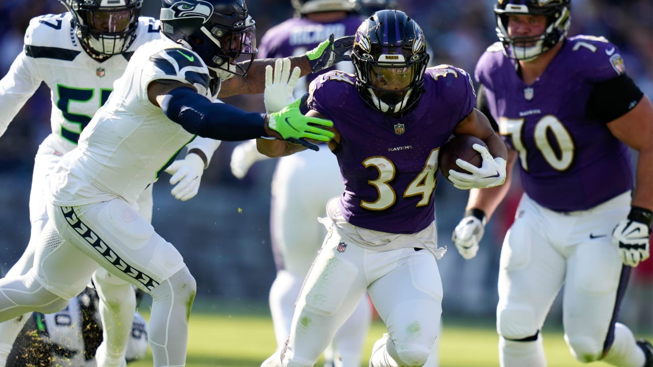 Keaton Mitchell's Best Plays From 138-Yard Game | Ravens-Seahawks ...