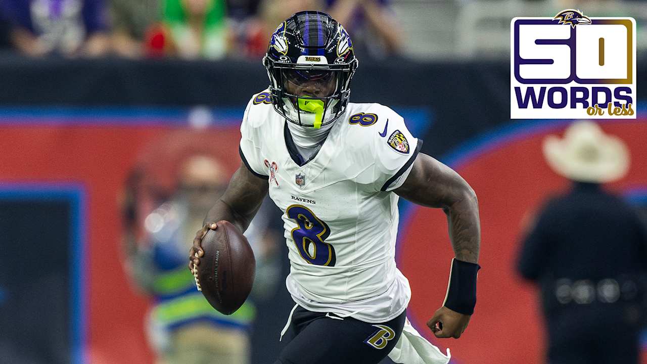 Ravens Look Ready for Anyone | 50 Words or Less