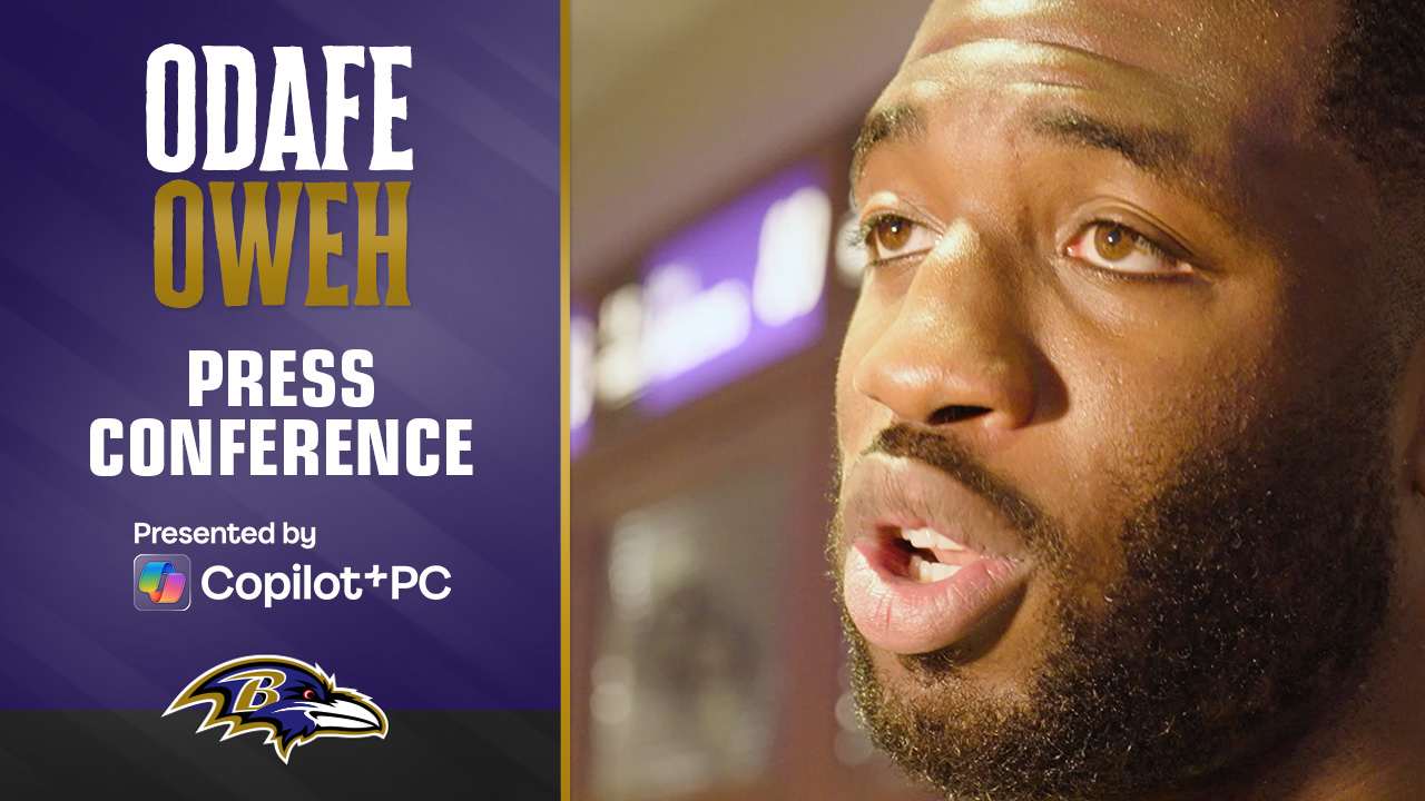 Odafe Oweh Talks Browns Win Being 'A Step In the Right Direction' | Ravens Press Conference
