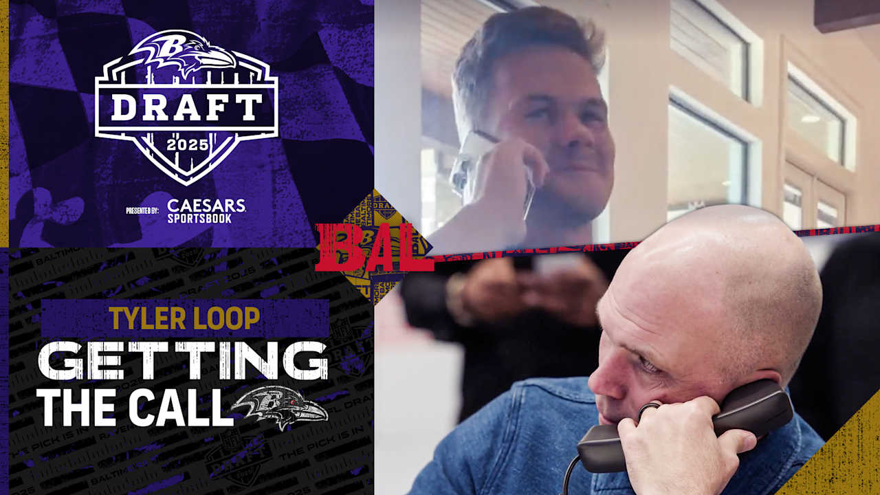 Inside the Ravens' Draft Call to Tyler Loop