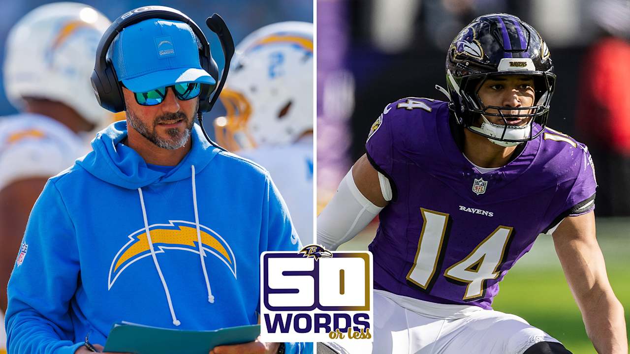 Ravens View Jesse Minter as Right Coach, Right Time | 50 Words or Less