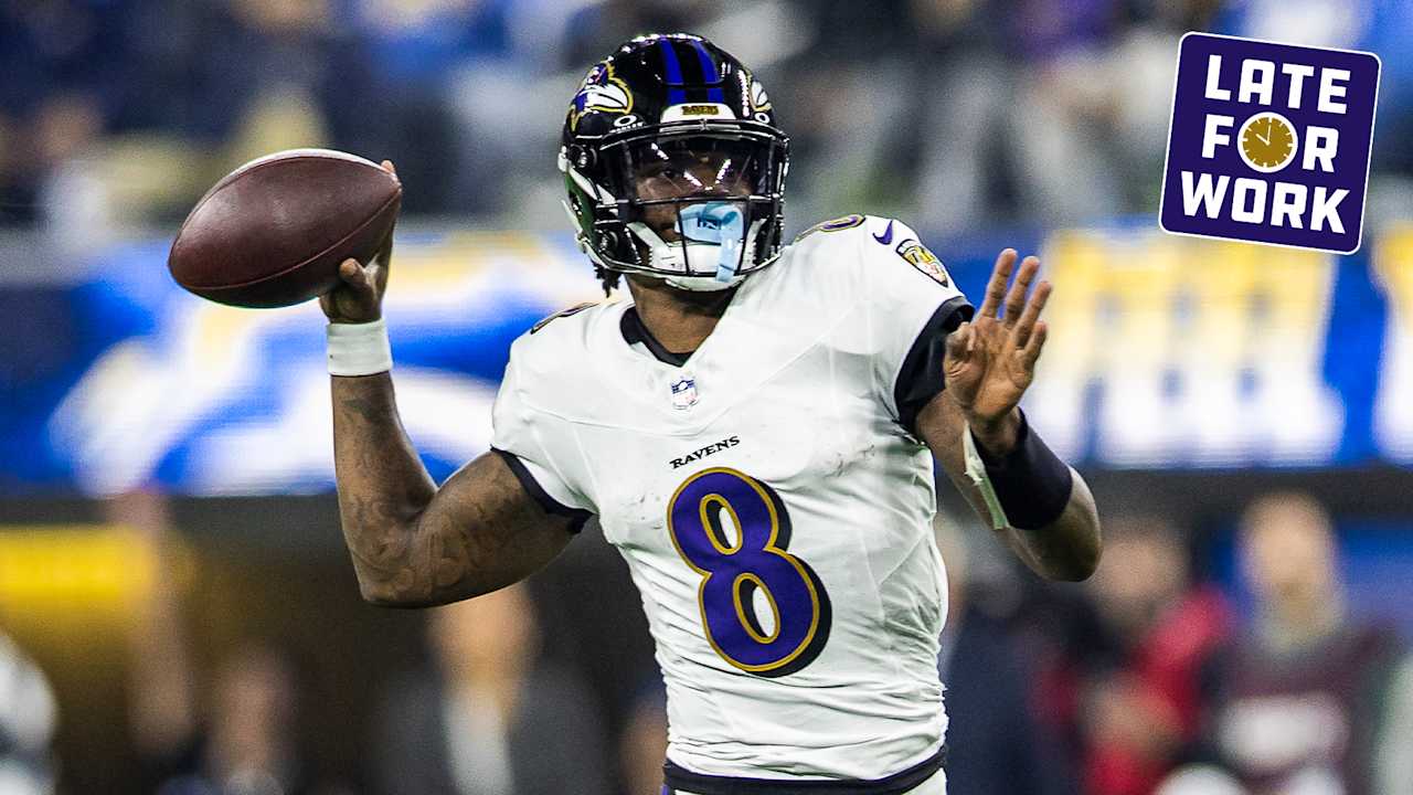 Ravens Offense Dubbed 'Greatest Show on Grass' | Late for Work