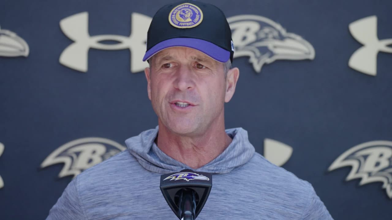 John Harbaugh on the Joe D. & Jacoby Jones Decal