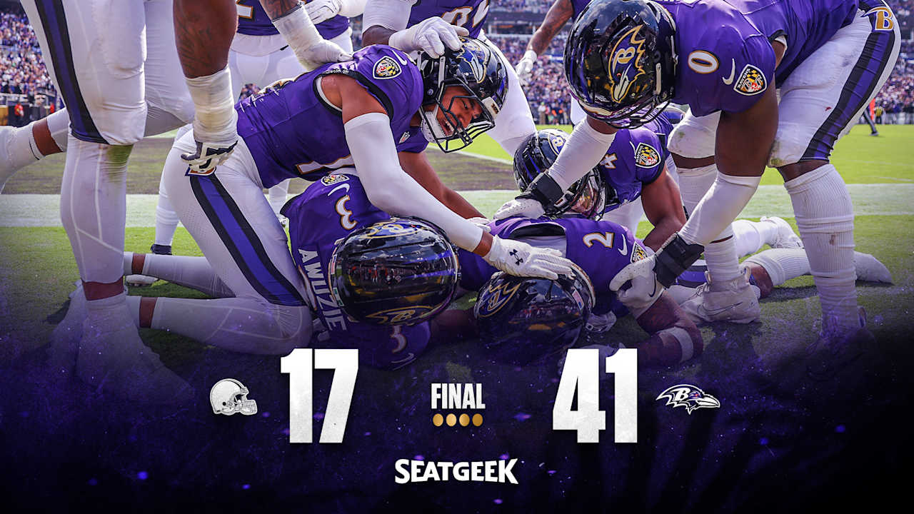 Ravens Pick Up Division Win Over Cleveland | Game Recap