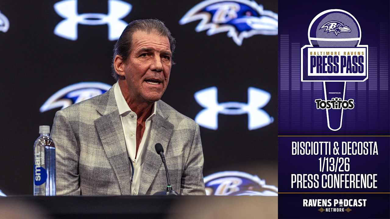 Steve Bisciotti & Eric DeCosta: Ravens Press Conference 1/13/26