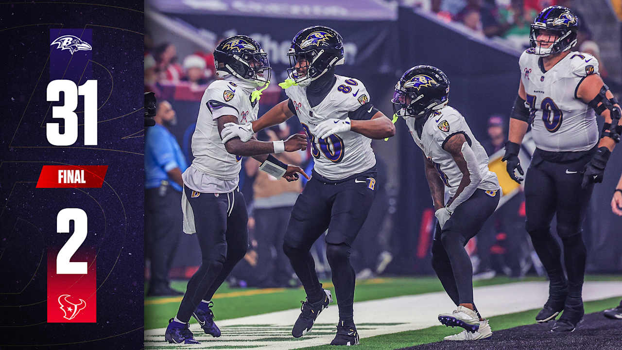 Ravens Blow Out Texans on Christmas | Game Recap