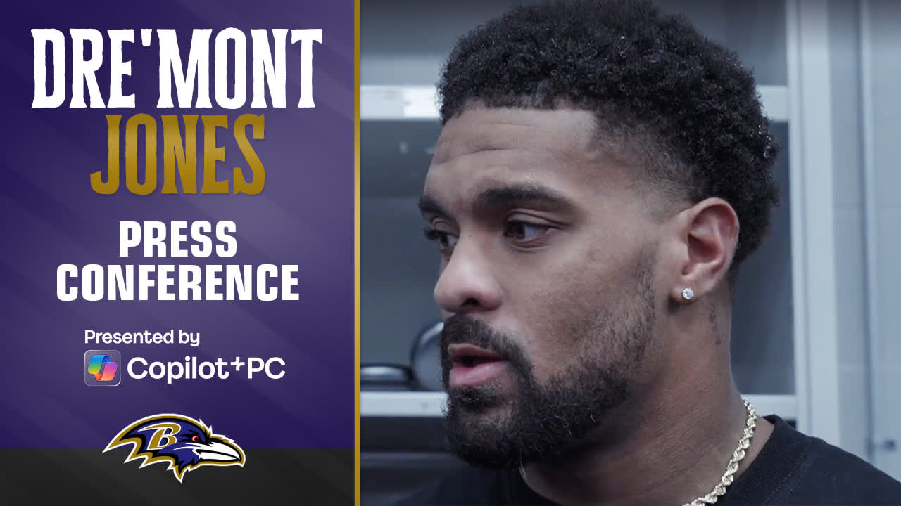 Dre'Mont Jones on His Ravens Debut | Ravens Press Conference