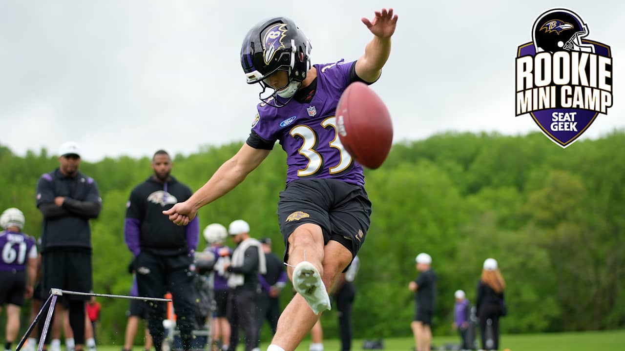 Photos: Check Out Ravens Rookies' First Practice