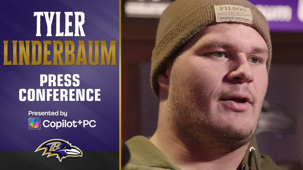 Tyler Linderbaum: At This Point, We're in the Playoffs | Ravens Press ...