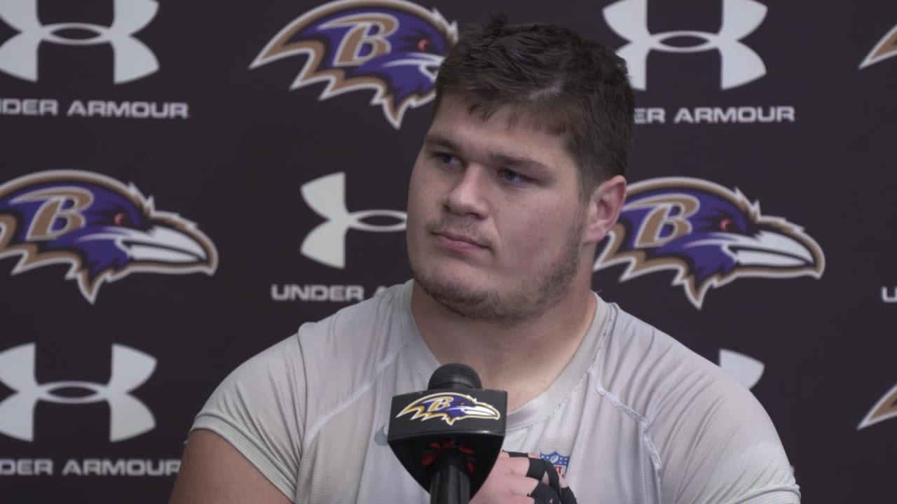 Tyler Linderbaum on the Added Motivation Playing the Steelers