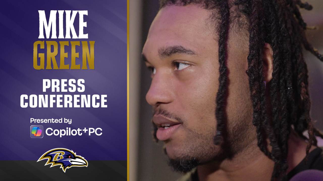 Mike Green: Everybody's Role Is Going to Increase | Ravens Press Conference