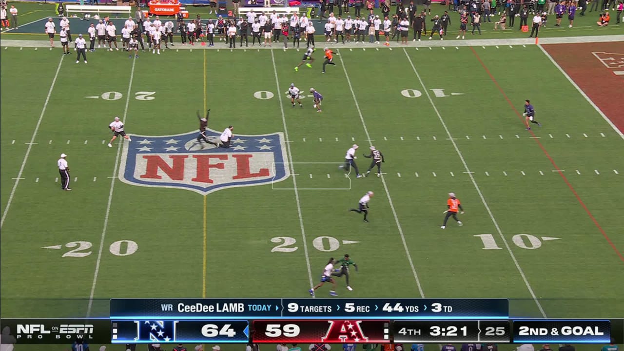 Kyle Hamilton's Interception Preserves AFC's Fourth-Quarter Comeback ...