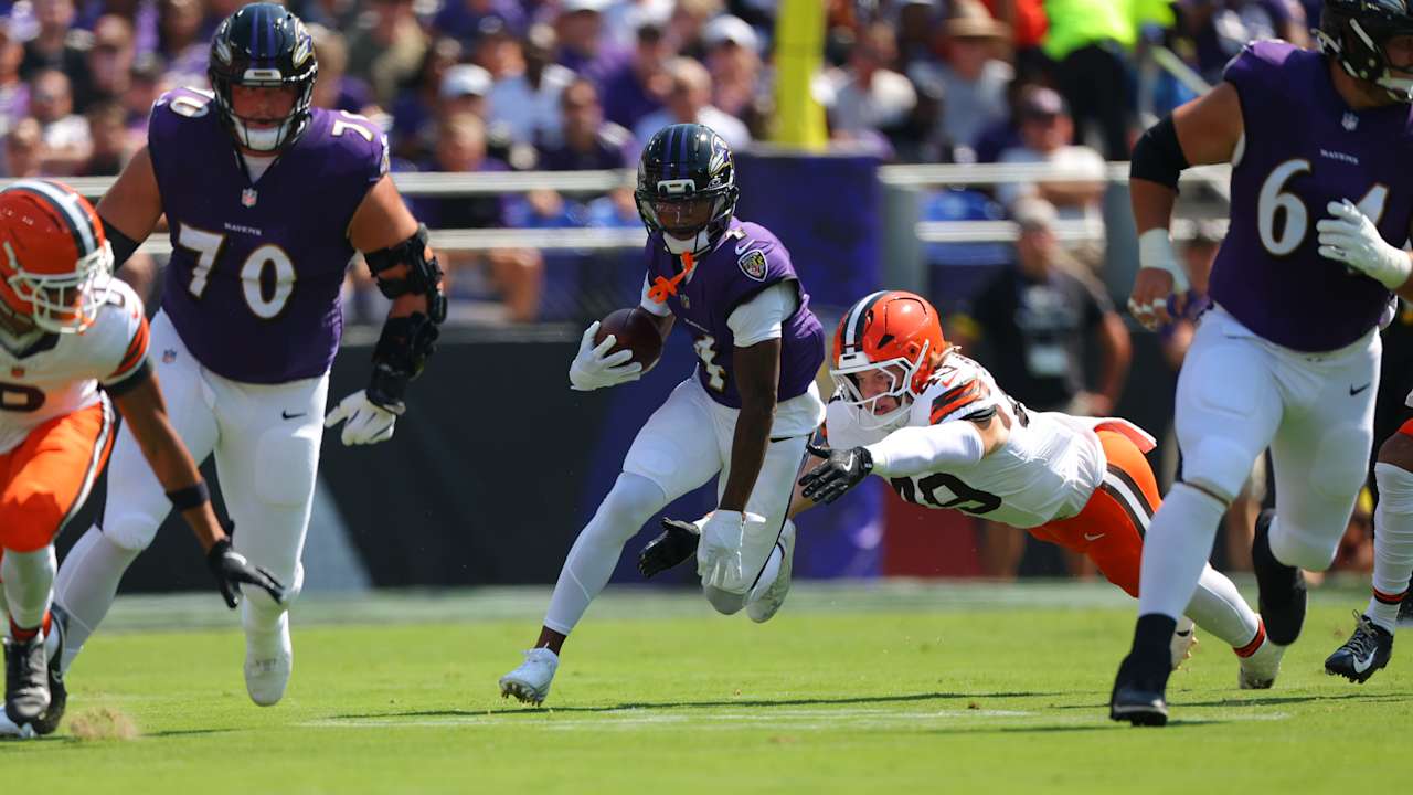 Game Action Gallery: Ravens vs Browns, Week 2
