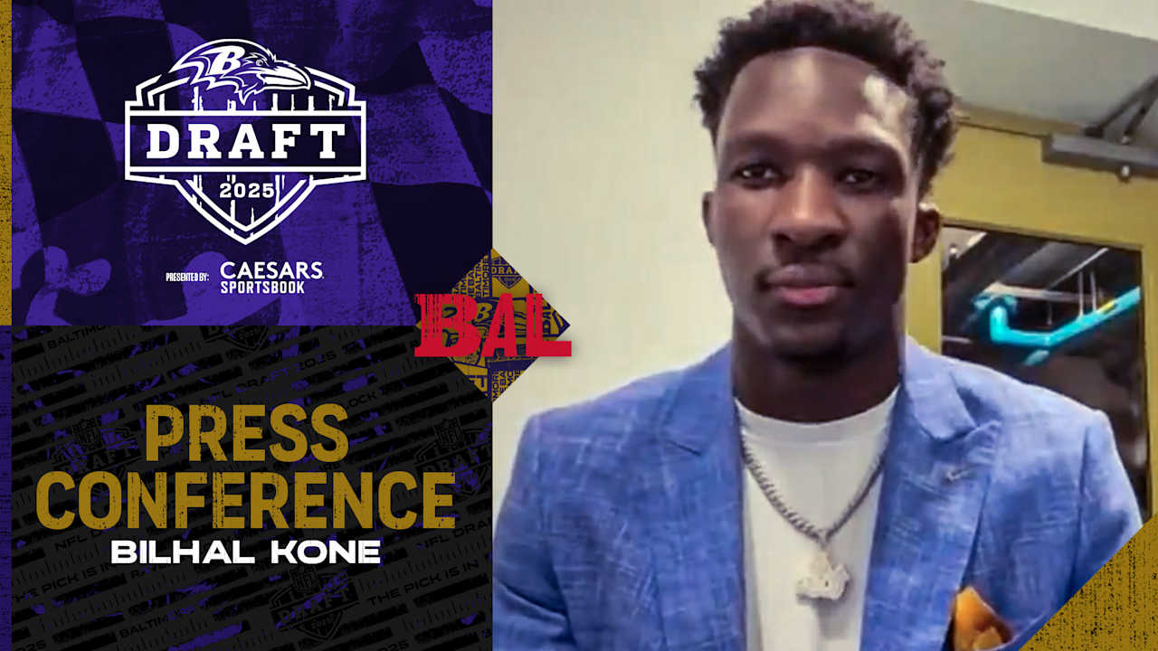 Bilhal Kone: You're Going to Get a Dawg | Ravens Press Conference