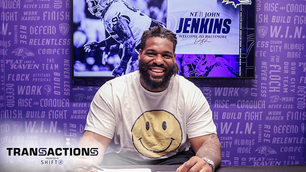 Ravens Sign Veteran Nose Tackle John Jenkins