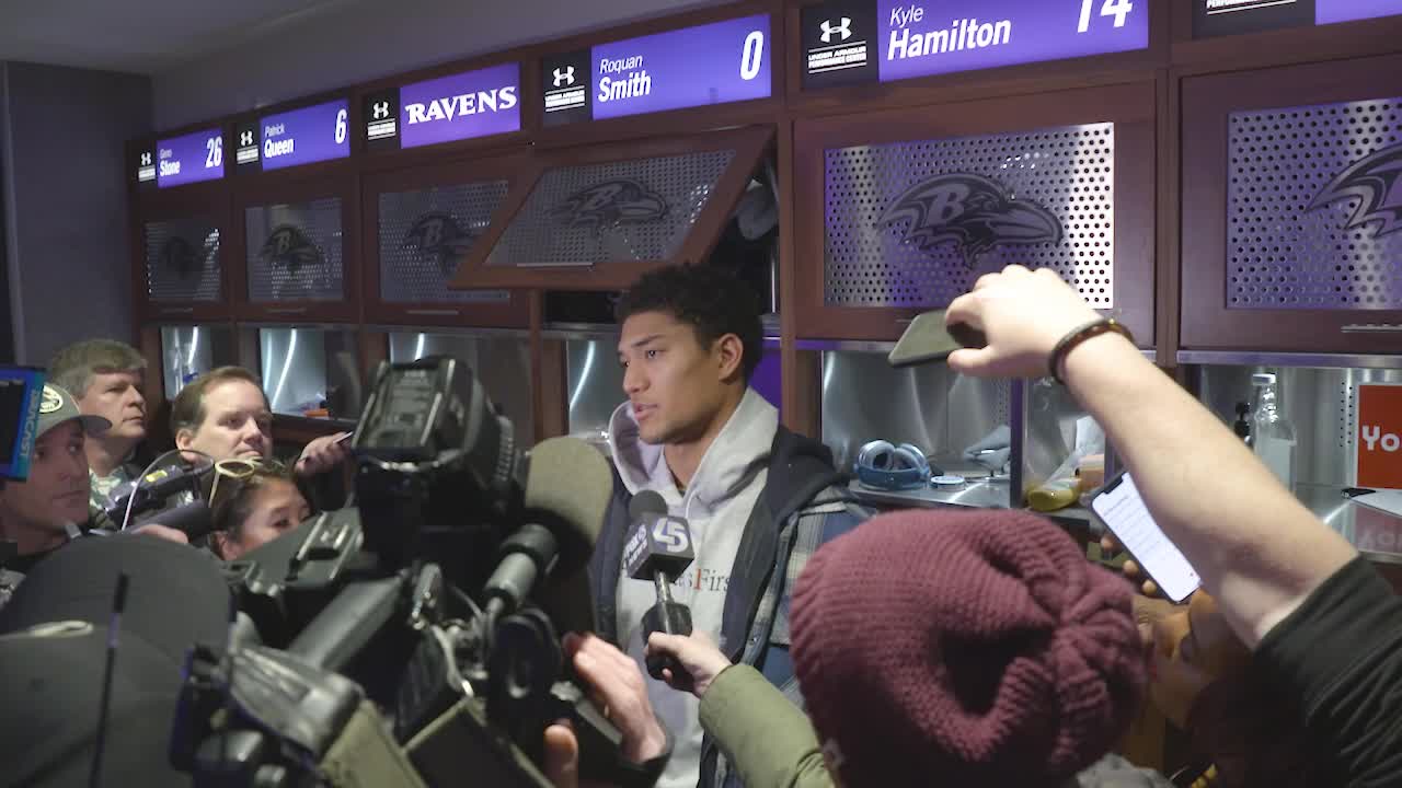 Kyle Hamilton Gives Update on His Knee