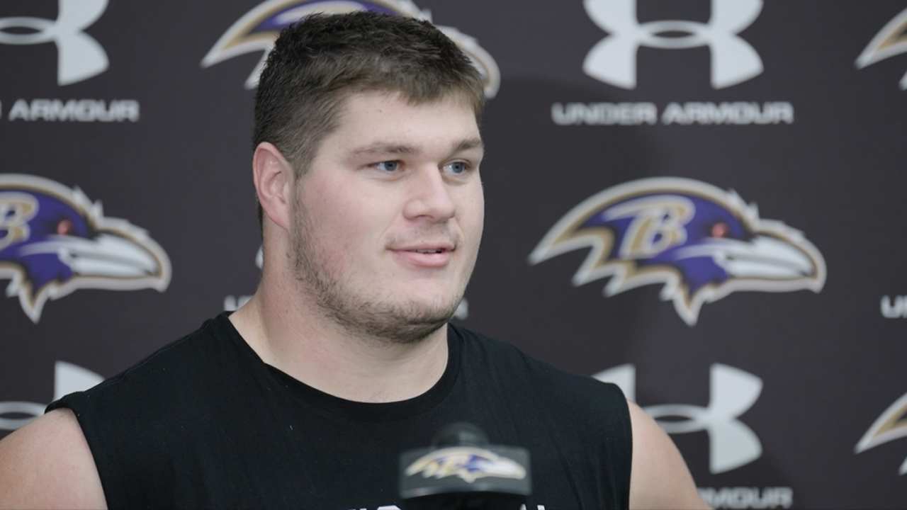 Tyler Linderbaum on the Offensive Line's Development
