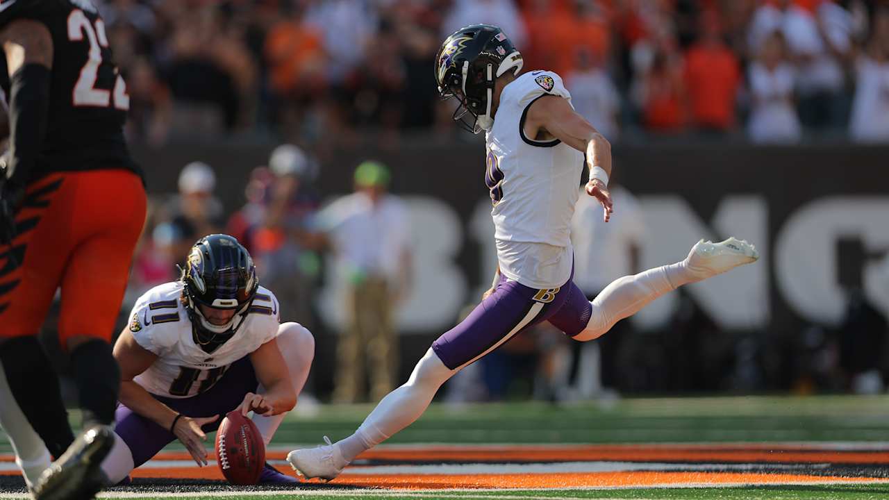 Justin Tucker Shows Why He’s Still the GOAT