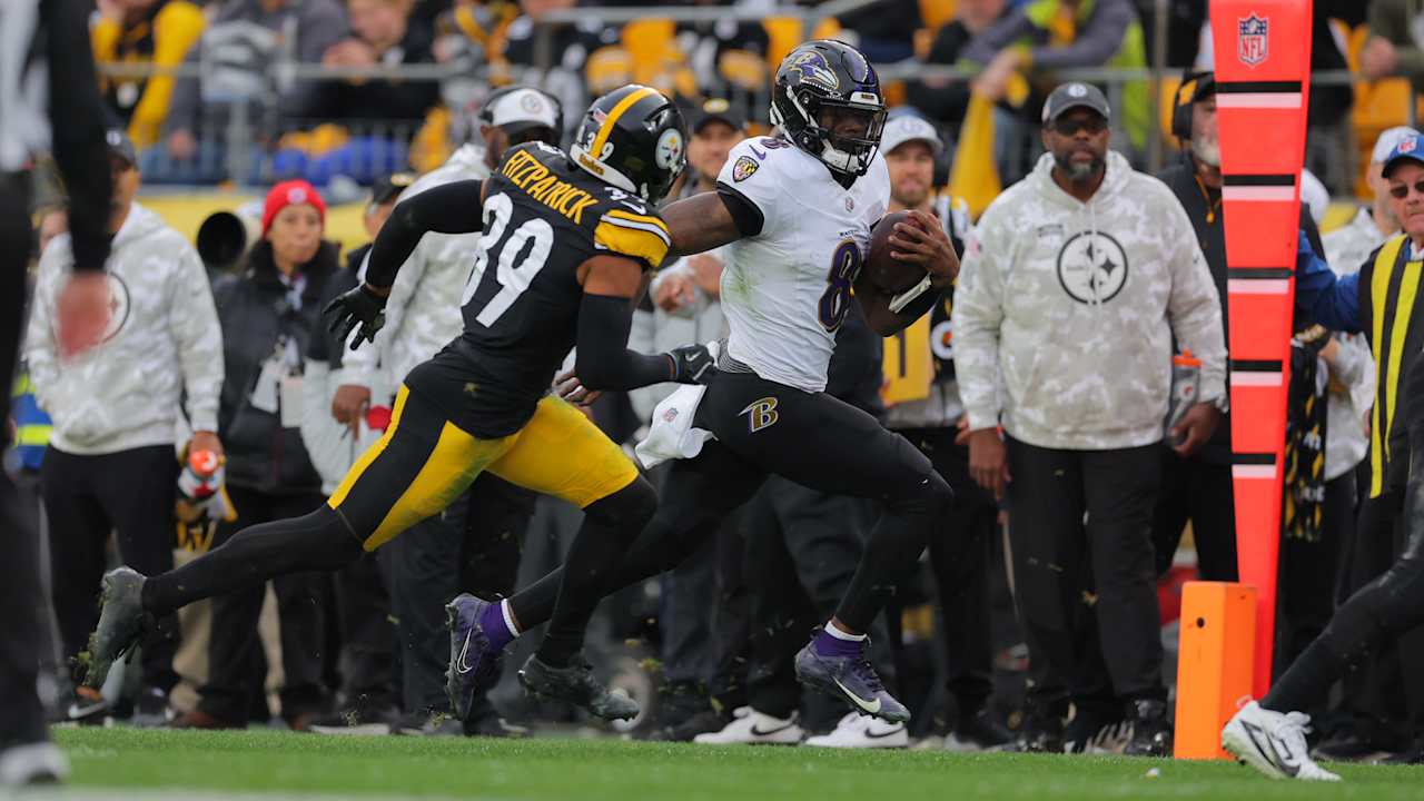 Lamar Jackson Is Off to the Races on 25-Yard Run | Highlight: Ravens vs ...