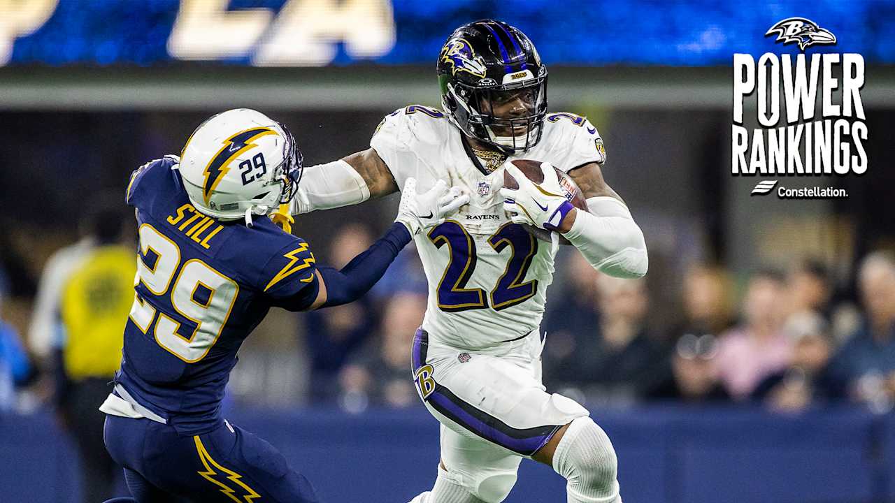 Ravens Drops Despite Win Over Chargers | Power Rankings
