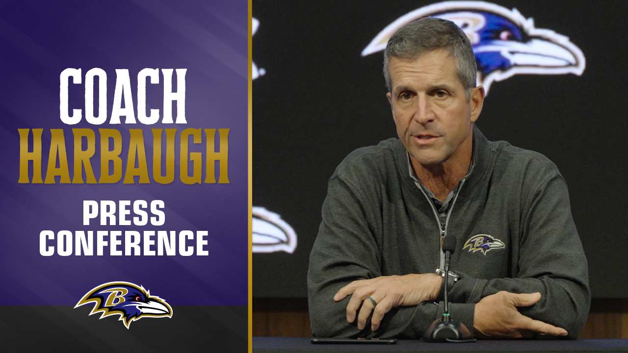 John Harbaugh on Injury Updates | Ravens Press Conference