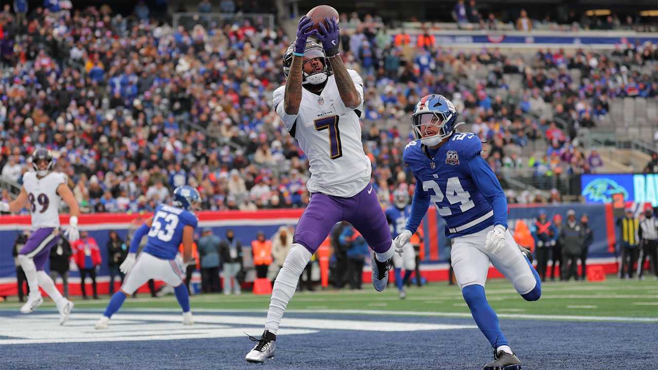 Lamar Jackson Hits Rashod Bateman for Another Touchdown | Highlight ...