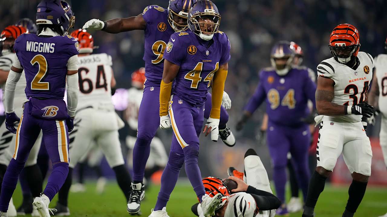 Marlon Humphrey Sacks Joe Burrow on Corner Blitz | Game Highlight