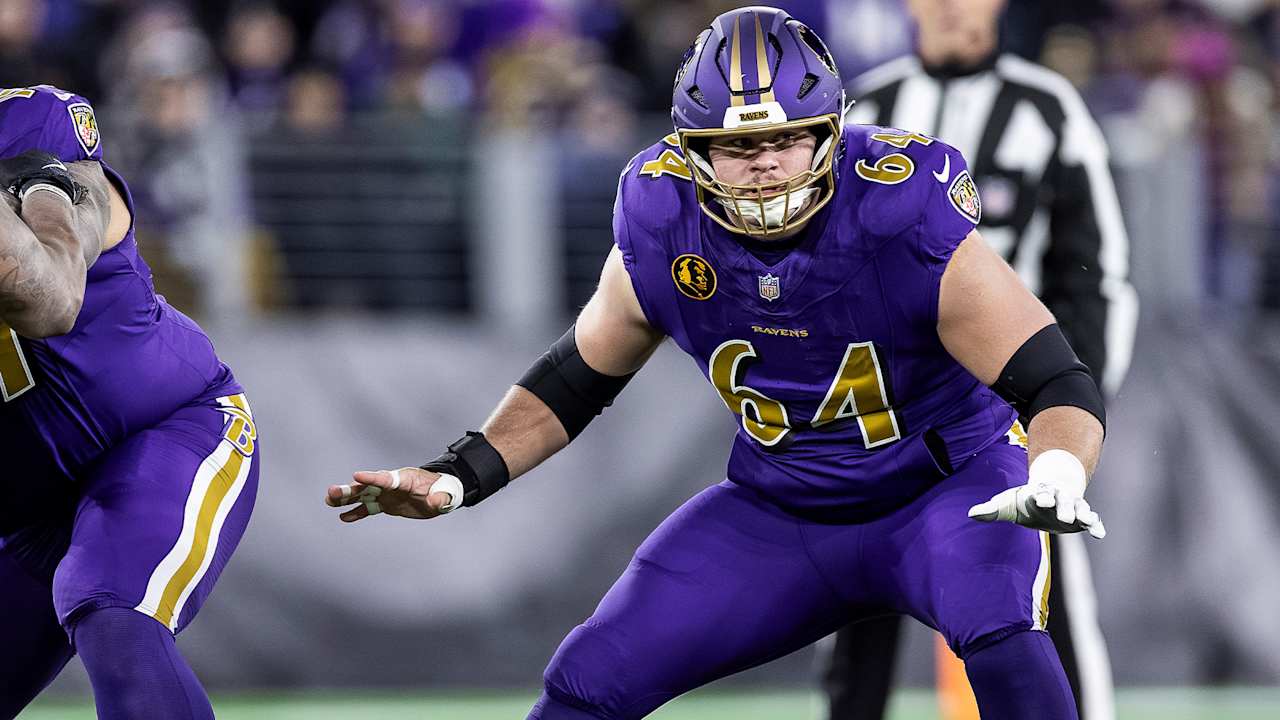 Tyler Linderbaum Hopes to Be Back With Ravens in Free Agency