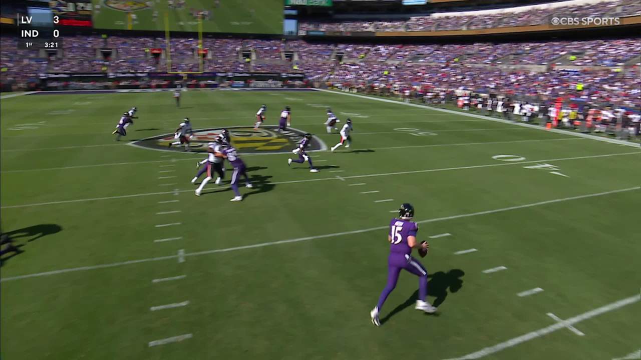 Charlie Kolar Hauls In Sideline Grab for First Down | Game Highlight