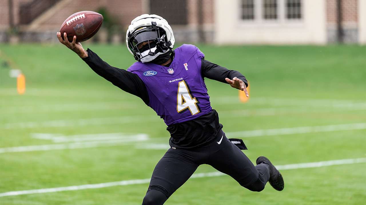 Photos: Ravens Prepare for Darkness Game Against Bills