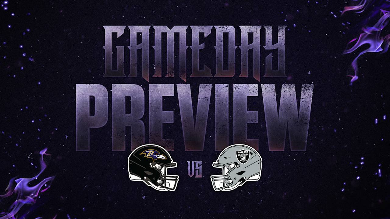 Game Preview: Ravens vs. Raiders, Week 2 | Everything You Need to Know