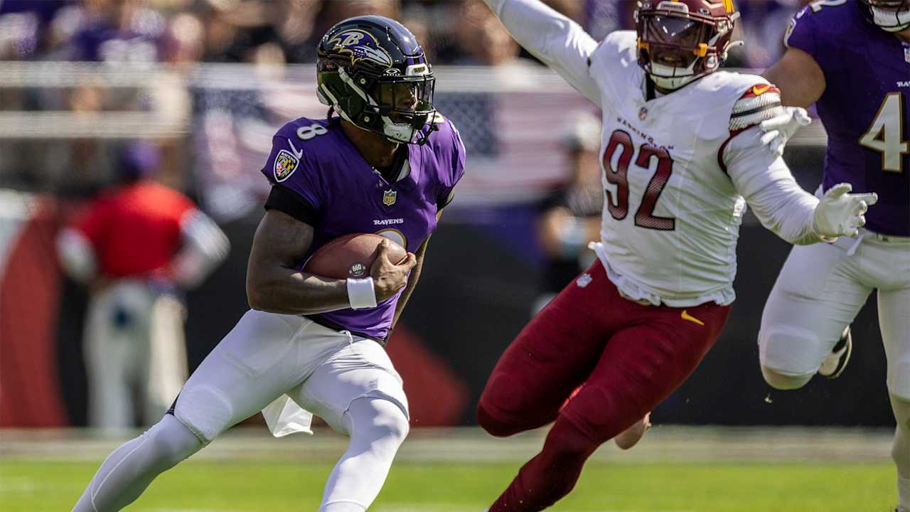 Ravens' Top Plays vs. Commanders, Week 6 | Highlights