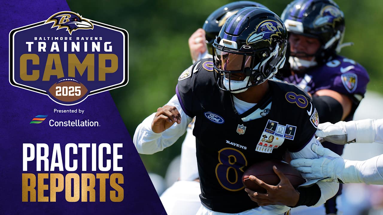 Lamar Jackson Reminds His Teammates About His Speed | Practice Report