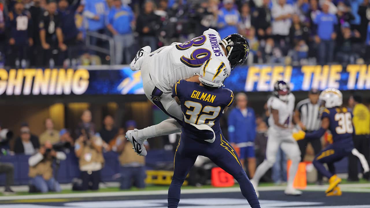 Mark Andrews Mosses Defender for Touchdown Catch | Highlight: Ravens vs ...