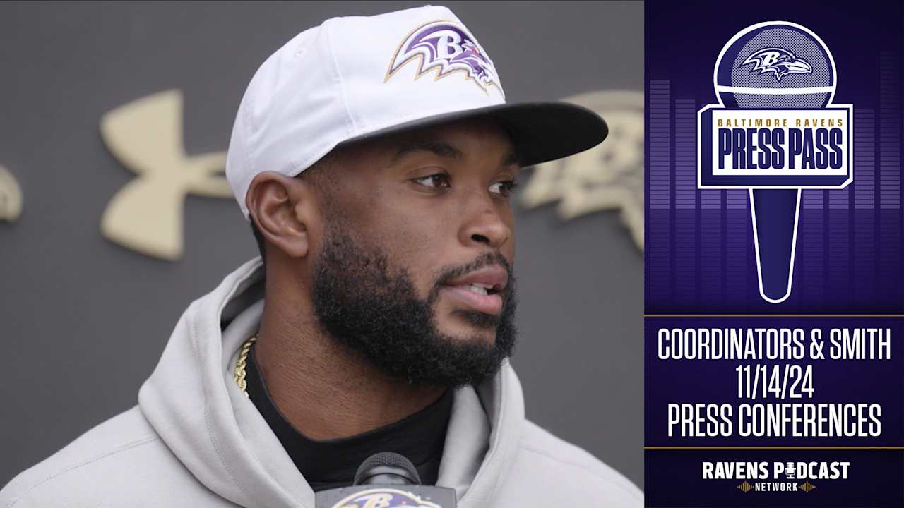 Smith & Coordinators: Ravens Press Conferences 11/14/24